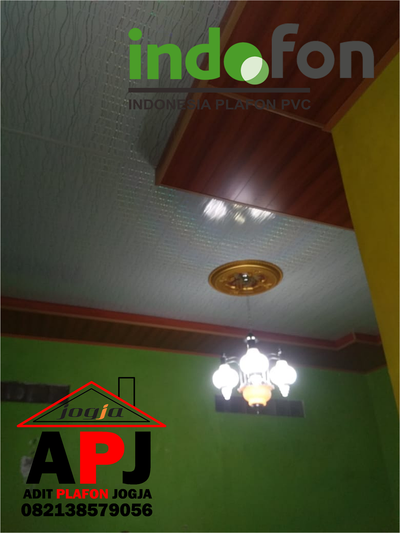 JASA PEMASANGAN PLAFON PVC SHUNDA PLAFON / INDOFON PVC / GYPSUM DI ...