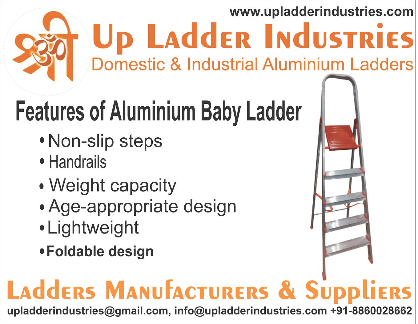 Aluminum Roof Access Ladders in uttar pradesh | by Up Ladder Industries ...
