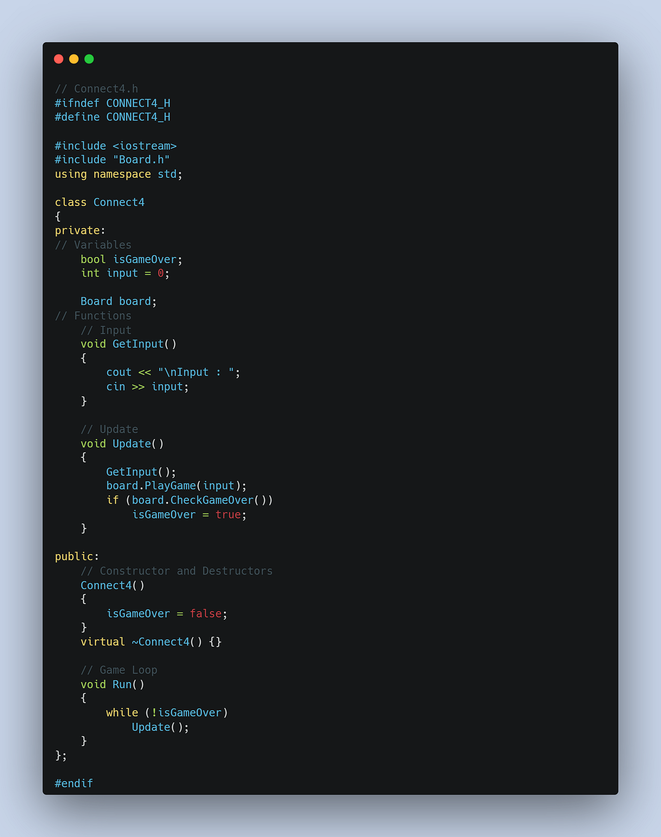 Connect-4 Game with CPP — Part 2. How to create a Connect-4 game with ...