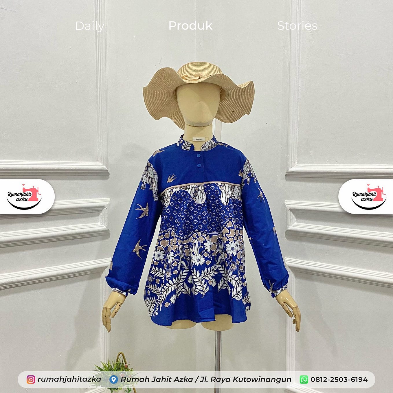 RECOMMENDED! Batik Wanita Atasan, Pria, Couple, Wanita, Couple Keluarga ...