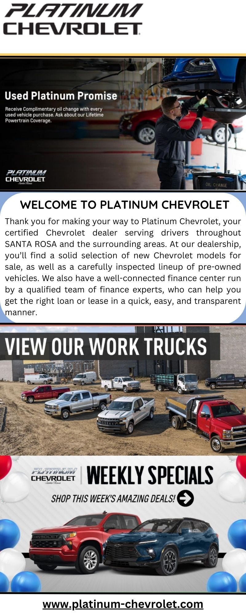 Unlocking the Convenience of Automotive Services: Platinum Chevrolet’s ...