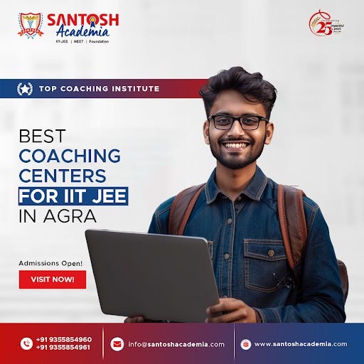 Best NEET Foundation Course in Agra - Santosh Academia - Medium