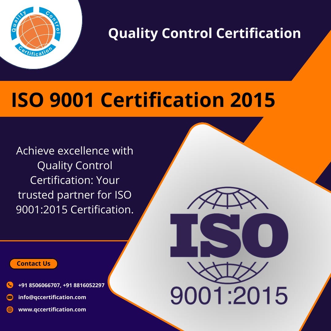 ISO 9001 2015 Standard | QC Certification - Sumit Seo - Medium