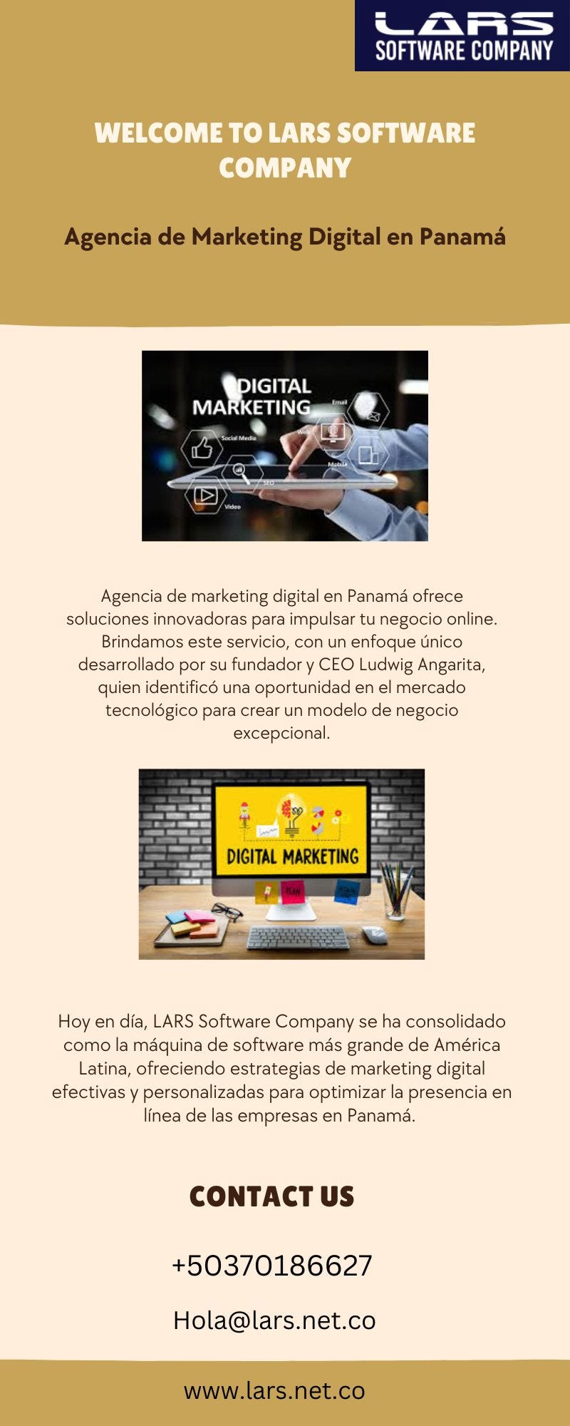 Agencia de Marketing Digital en Costa Rica con LARS Software Company ...