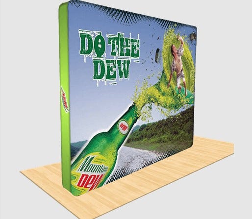 Tension Fabric Display For Engaging Visual Experiences ...