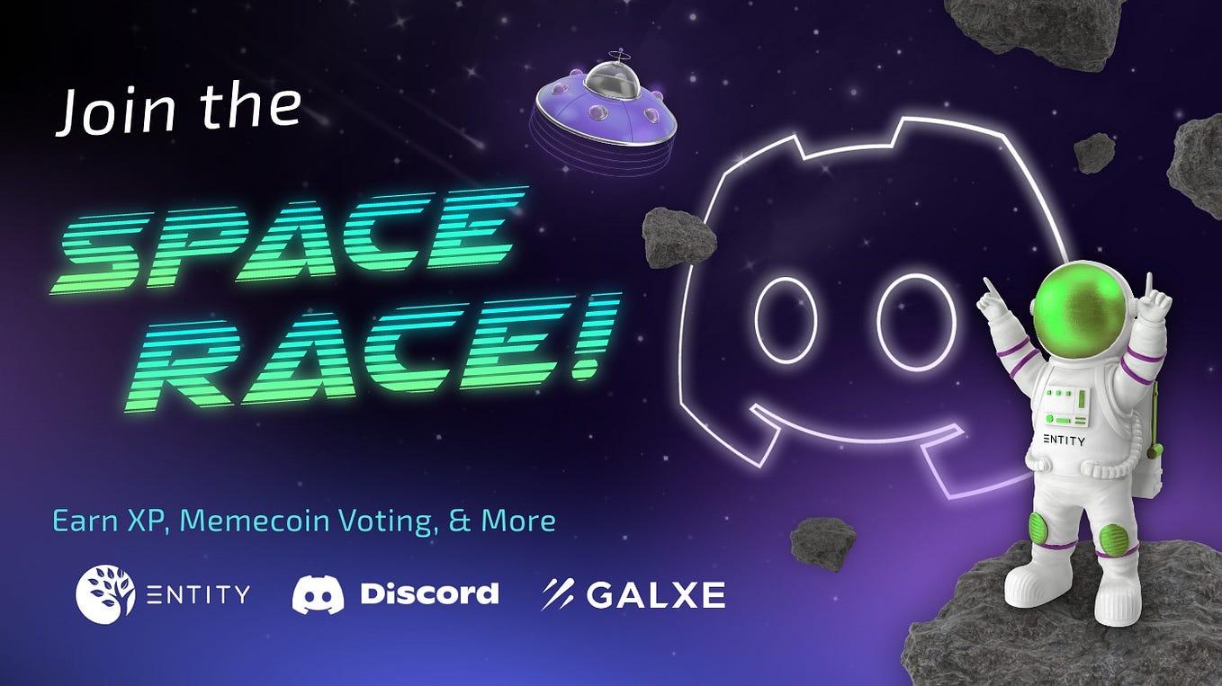 Welcome to the Entity Space Race. The Entity Space Race website is ...