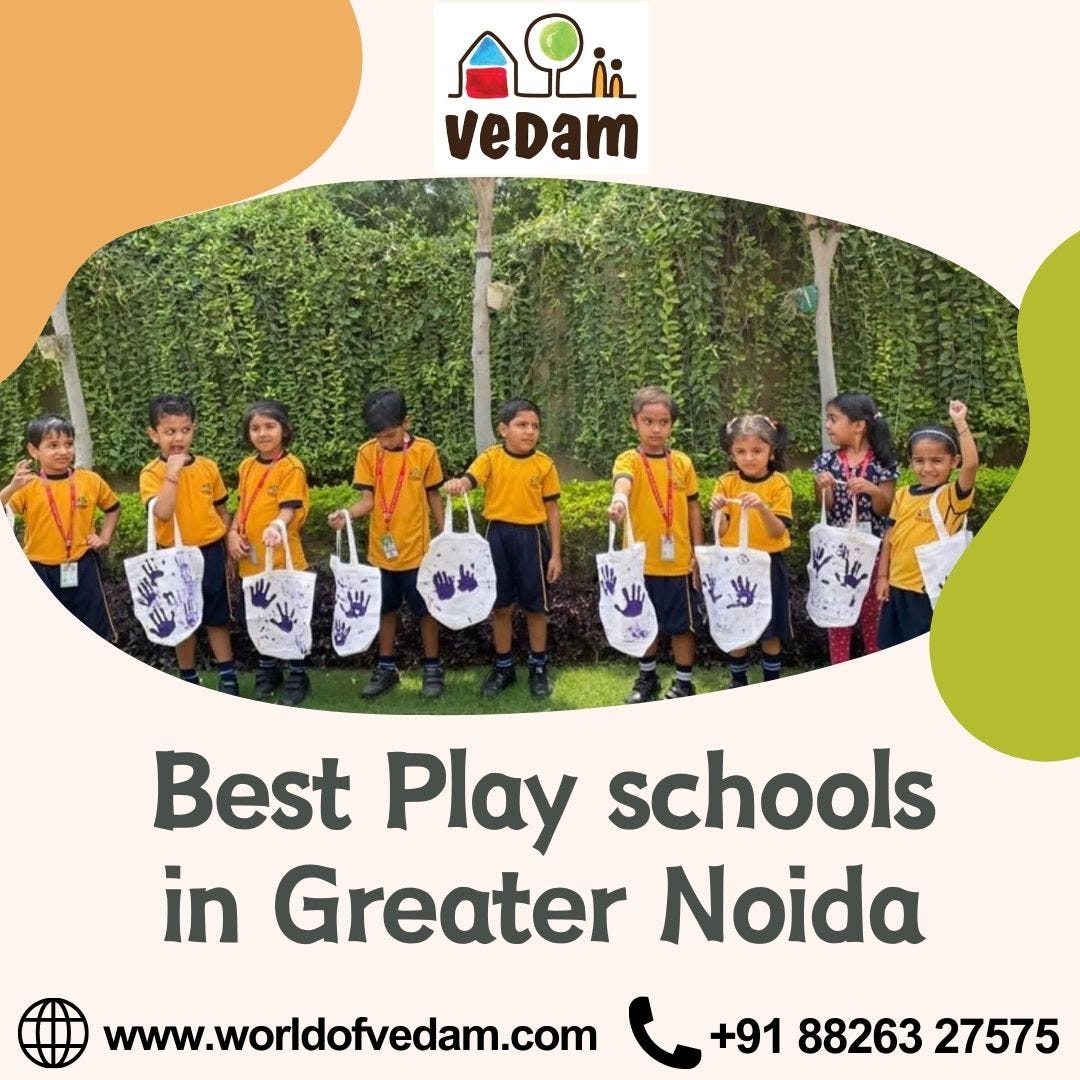 Best playschool in Greater Noida - Vedam Preschool - Medium
