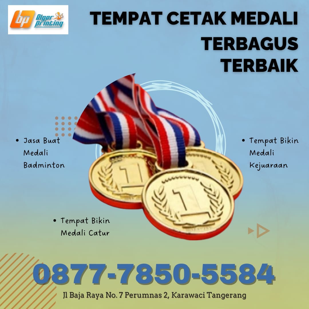 TERBAIK, Wa./Call 0877-7850-5584, tempat cetak medali terbagus, di ...