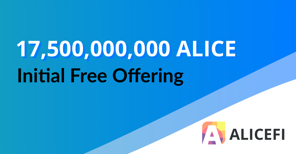 What is ALICE token and how can you use it? | by Yoonjae Yoo | AliceFi ...