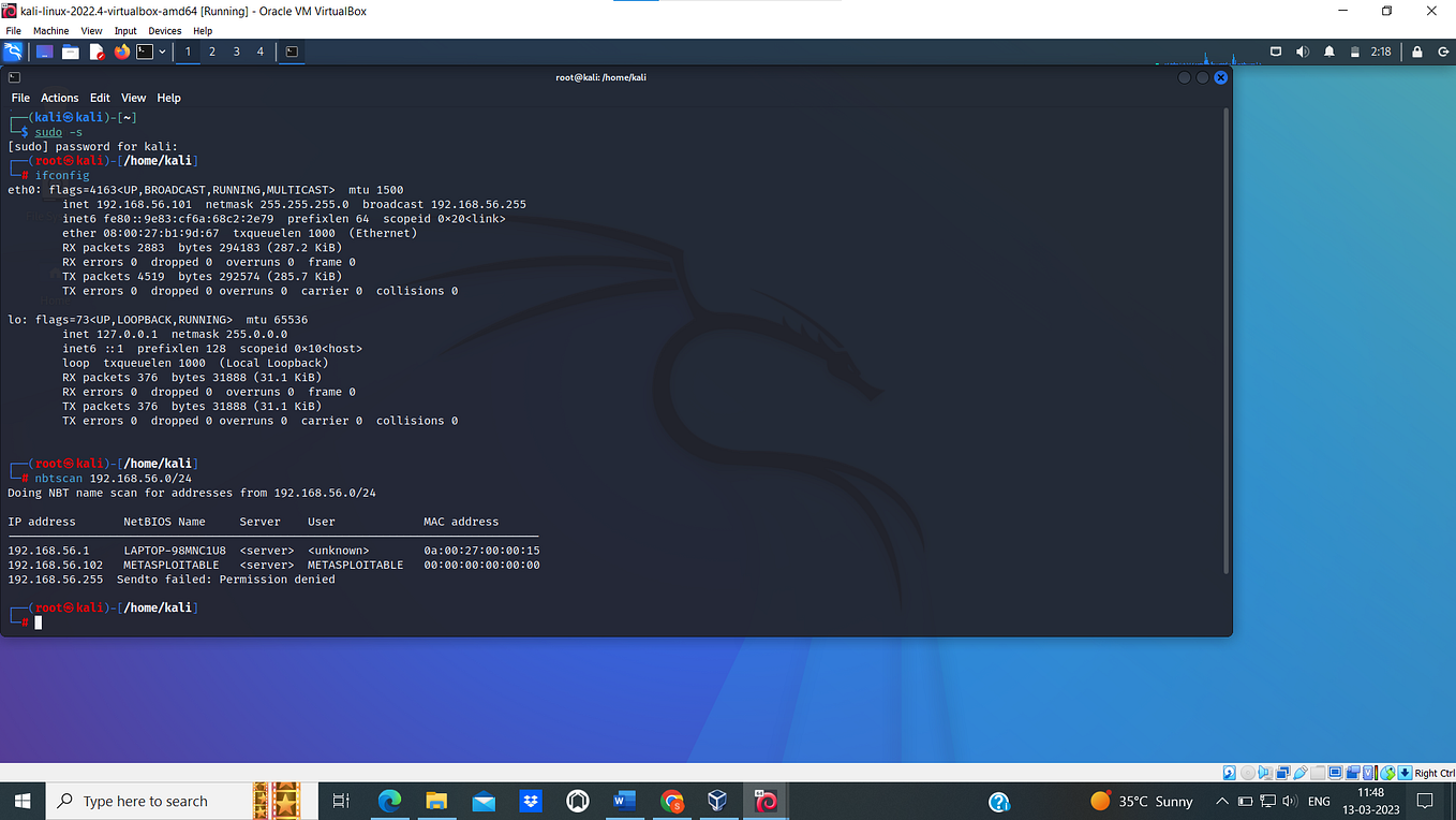 Exploiting Metasploitable using HTTP | by Shubhashree | Medium