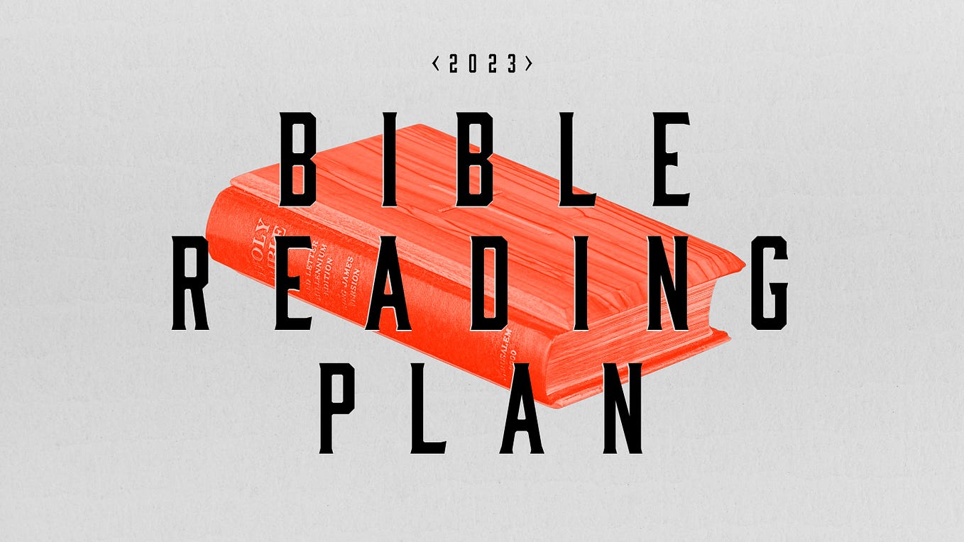 2024 Bible Reading Plan - Bridge Church Announcements - Medium