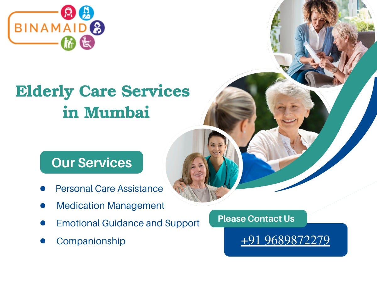 Elderly Care Services in Mumbai - binamaid - Medium
