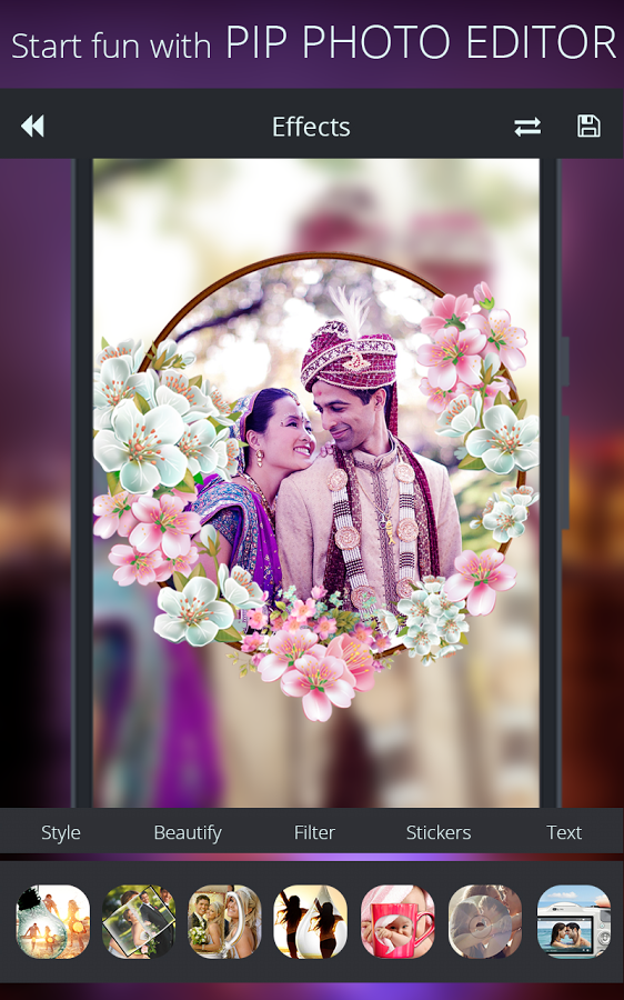 The PIP Photo Editor is one of the most comprehensive photo editing ...