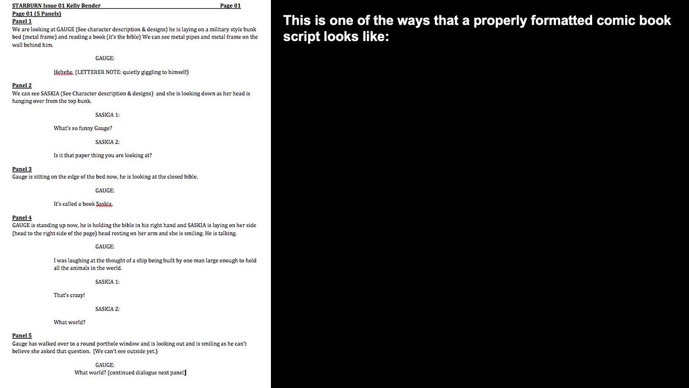 The Various Parts of a Comic Book | by Kelly Bender | Medium