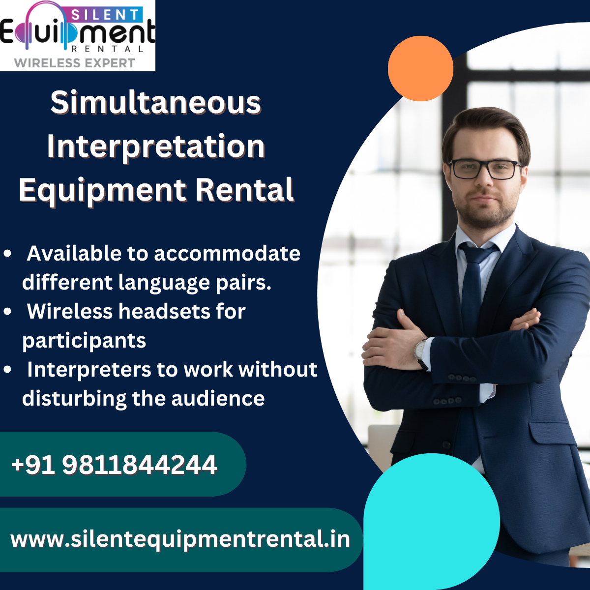 RF interpretation Equipment - silent equipment rental - Medium