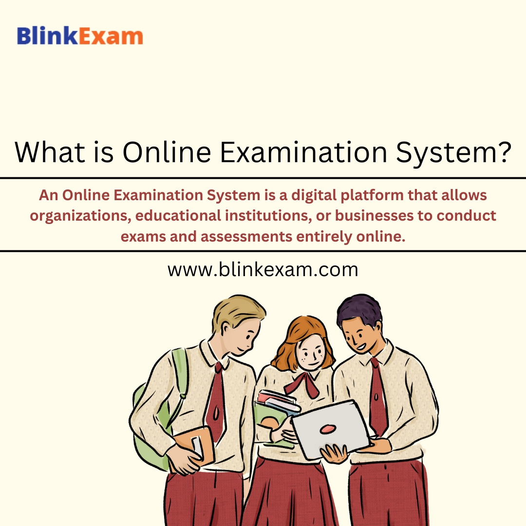 Online Evaluation System: BlinkExam BlinkExam’s Online Evaluation System makes it accessible to ...