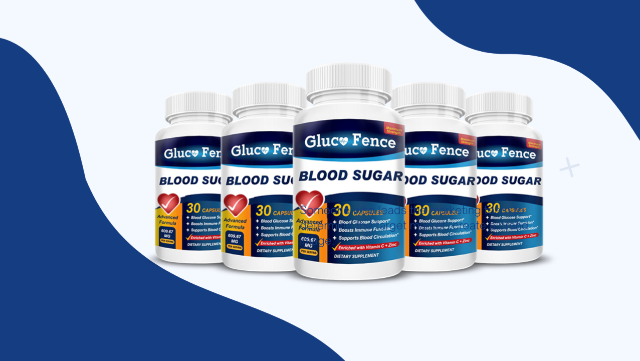 healthGluco Fence Blood Sugar Formula — 100% Supports Healthy Blood ...