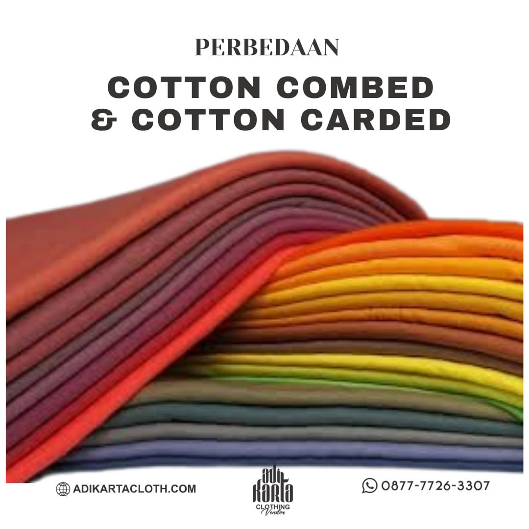 PERBEDAAN BAHAN COTTON COMBED 20S, 24S DAN 30S | by Adikarta Cloth | Medium