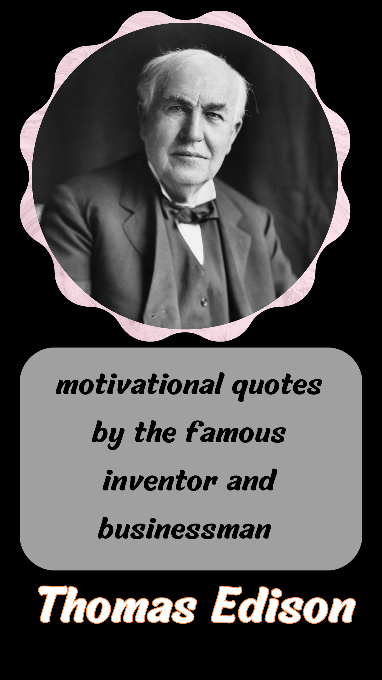 Thomas Edison Quotes On Success