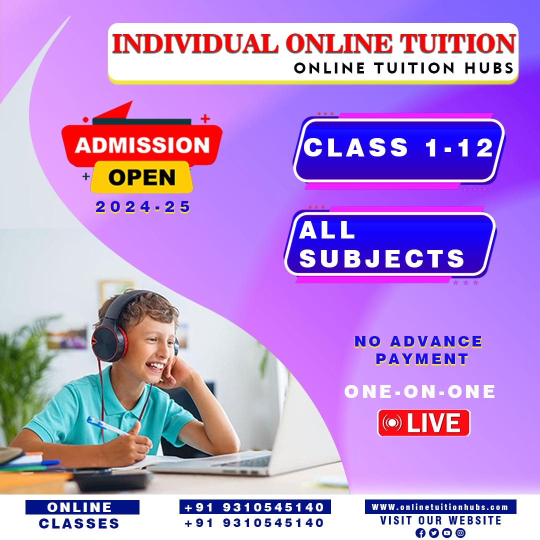 Online Tuition Hub: Encouraging Learning Anytime, Anywhere | by Online ...