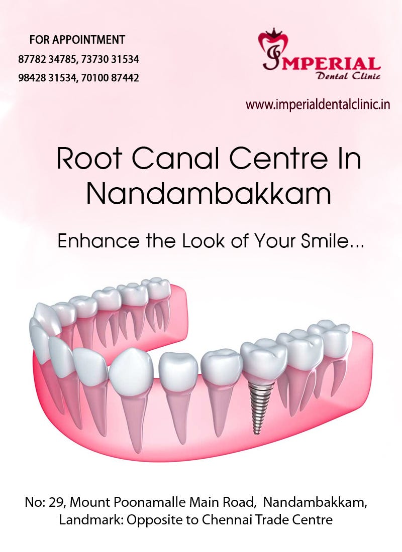 Why You Need An Root Canal Treatment? | by vijusharavi | Medium