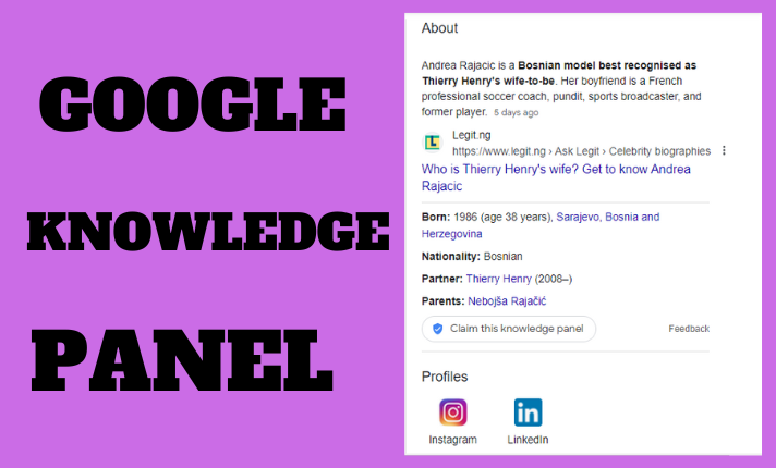 create approve google knowledgepanel for credibility - Oyindamolamhi - Medium
