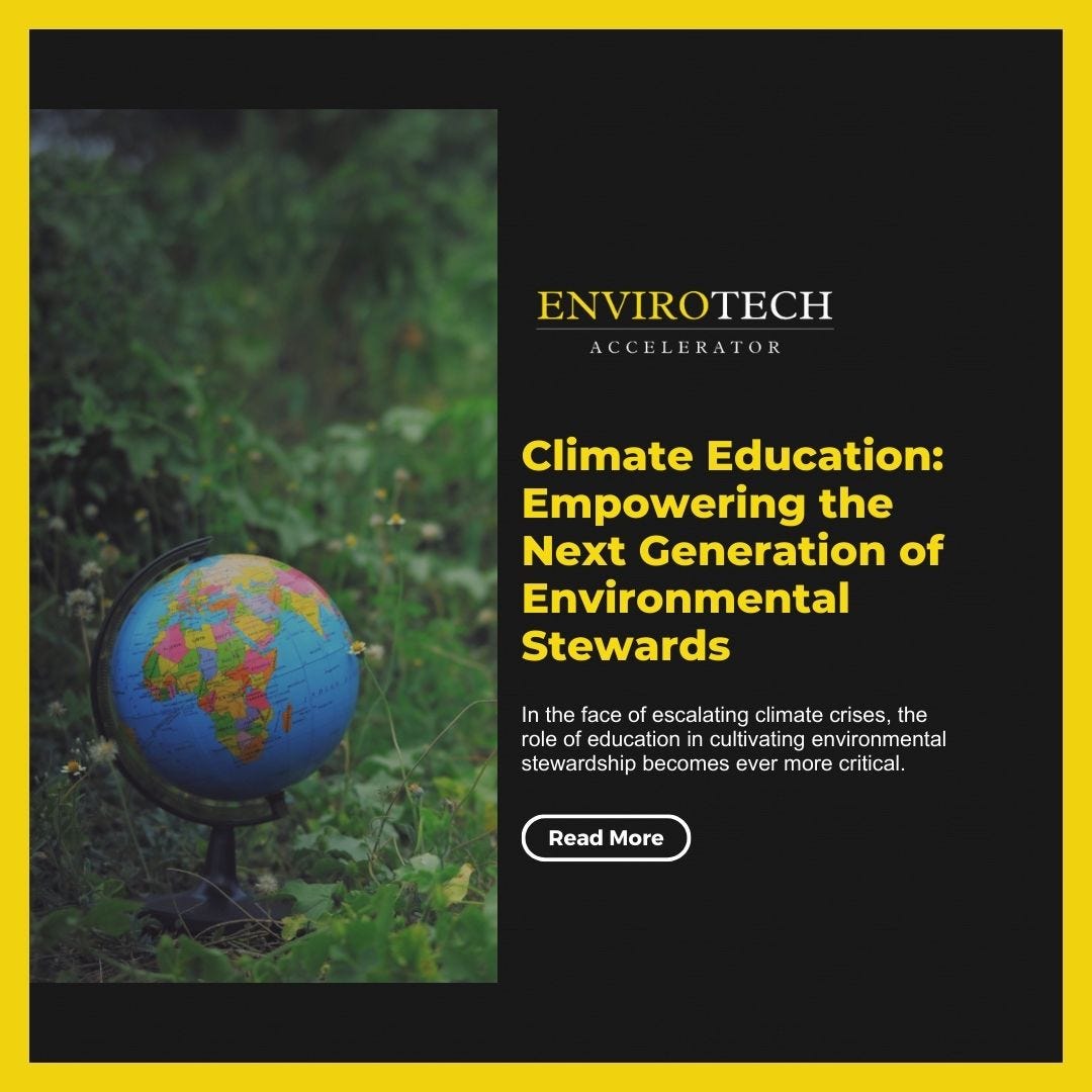 Climate Education: Empowering the Next Generation of Environmental ...