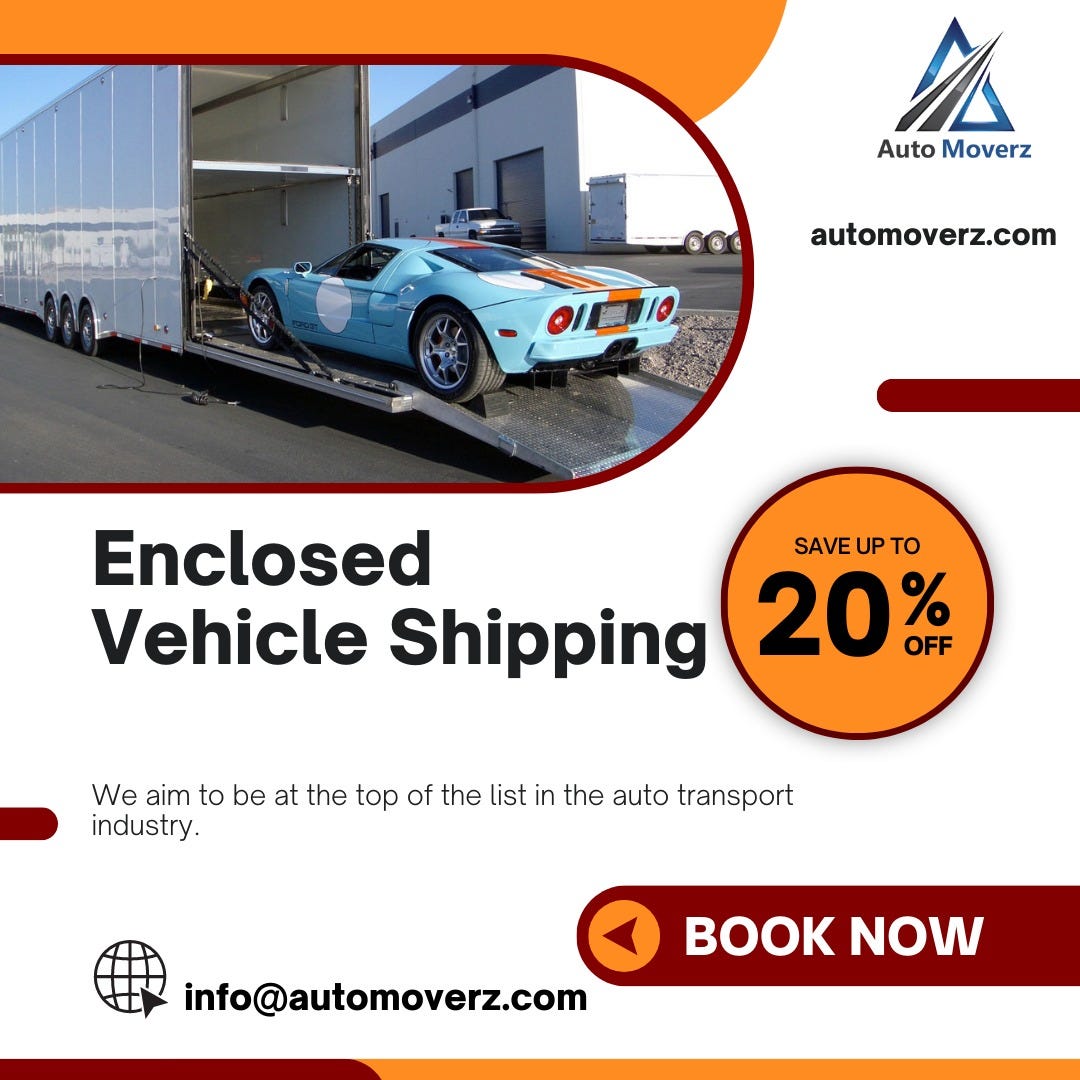 The benefits of covered vehicle transport | by Auto Movers | Medium