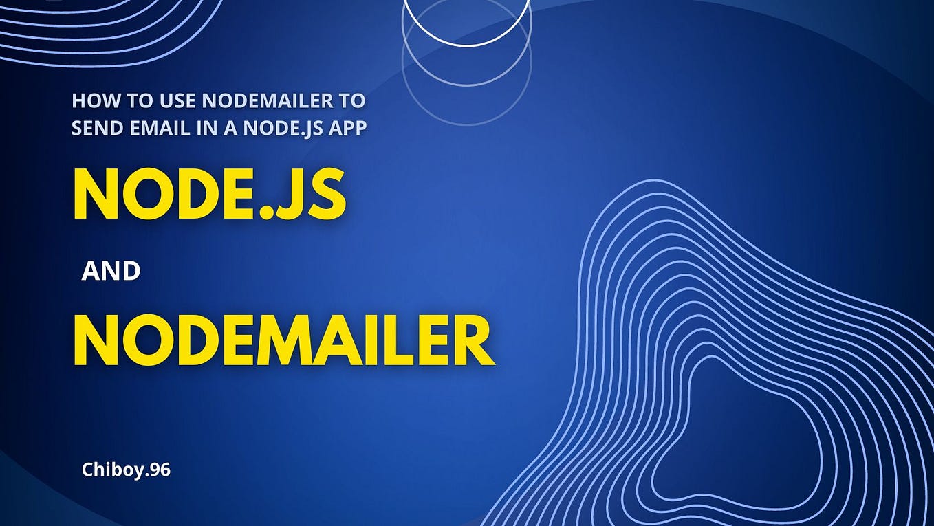 How To Send Email With Nodemailer With Examples By Melih Yumak Javascript In Plain English