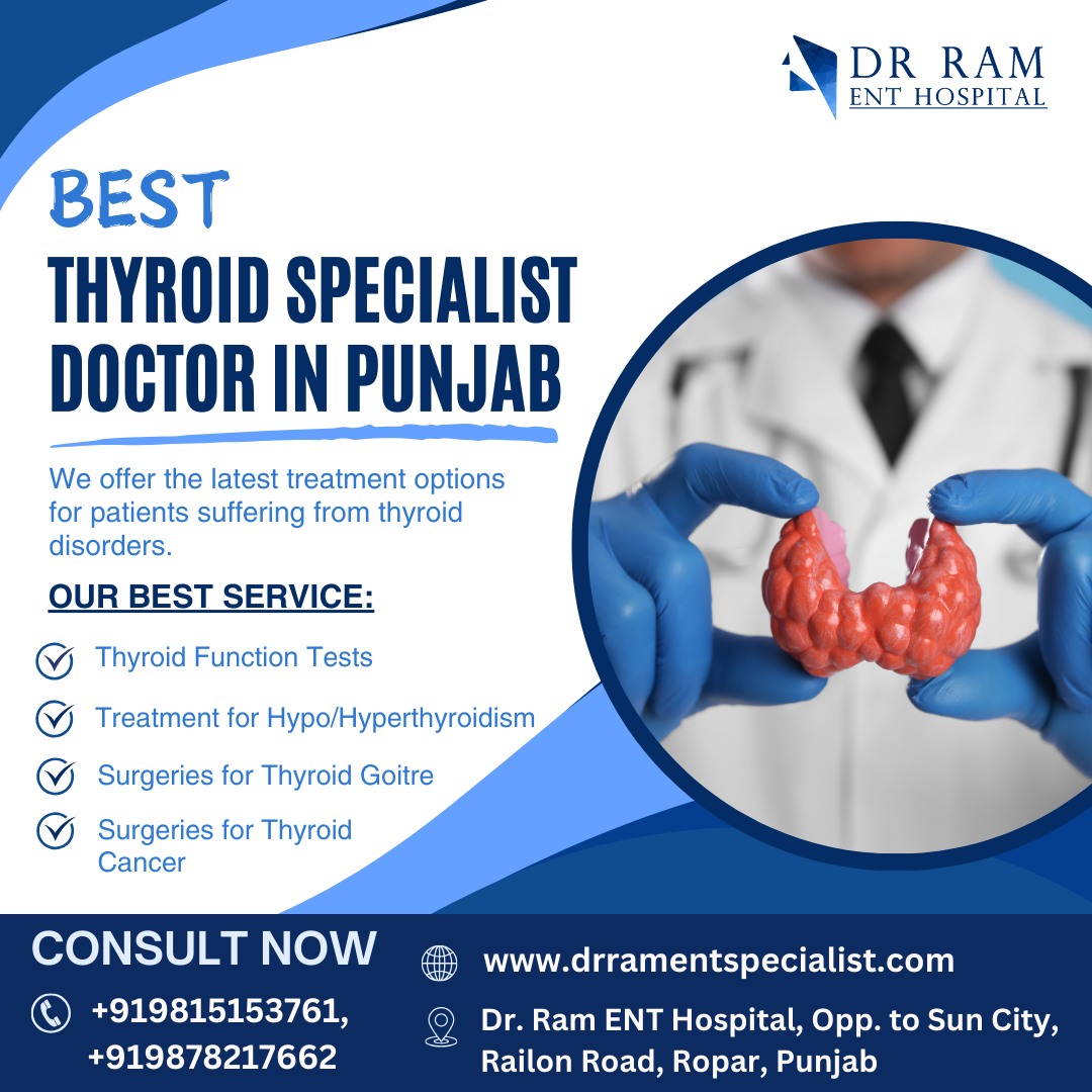 Thyroid Specialist Ropar - Dr. Ram ENT Hospital - Medium