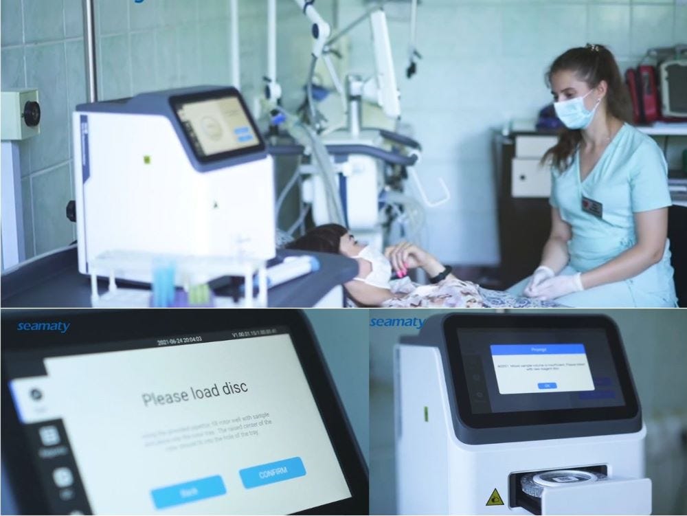 Seamaty SG1 vs. Roche cobas b 123: Battle of Portable Blood Gas Electrolyte Analyzer | by ...