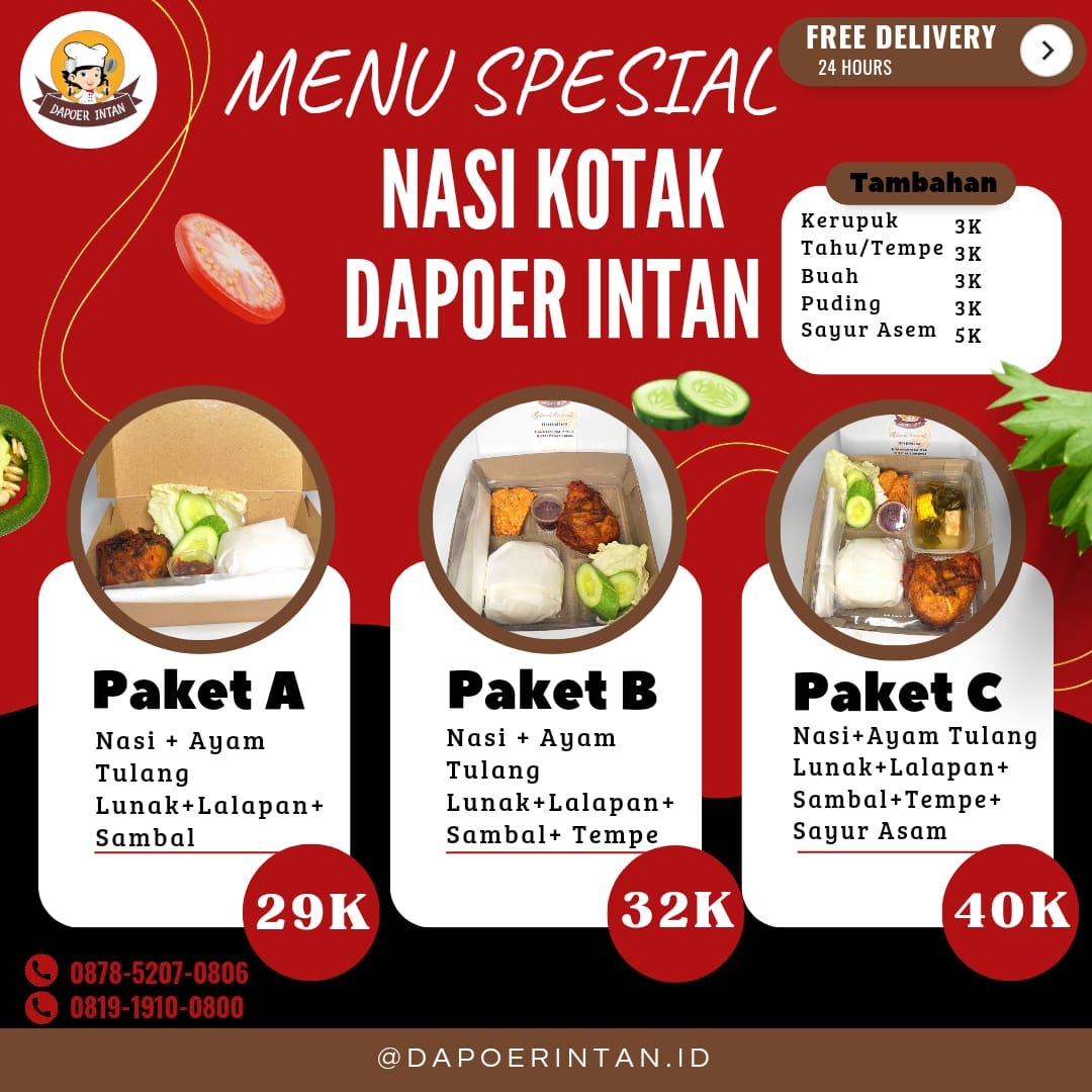 KLIK wa.me/6281919100800, contoh nasi kuning kotak sederhana, catering ...