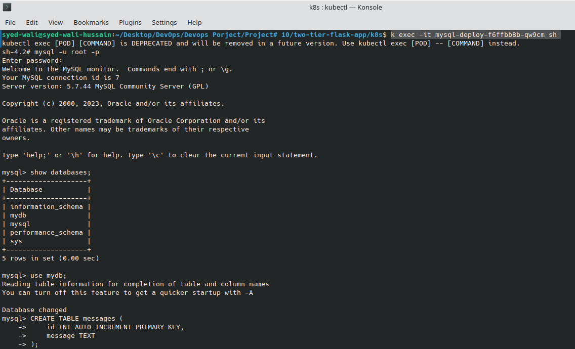 Deploy Two Tier Flask Application By Syed Wali Hussain Jun 2024 Medium