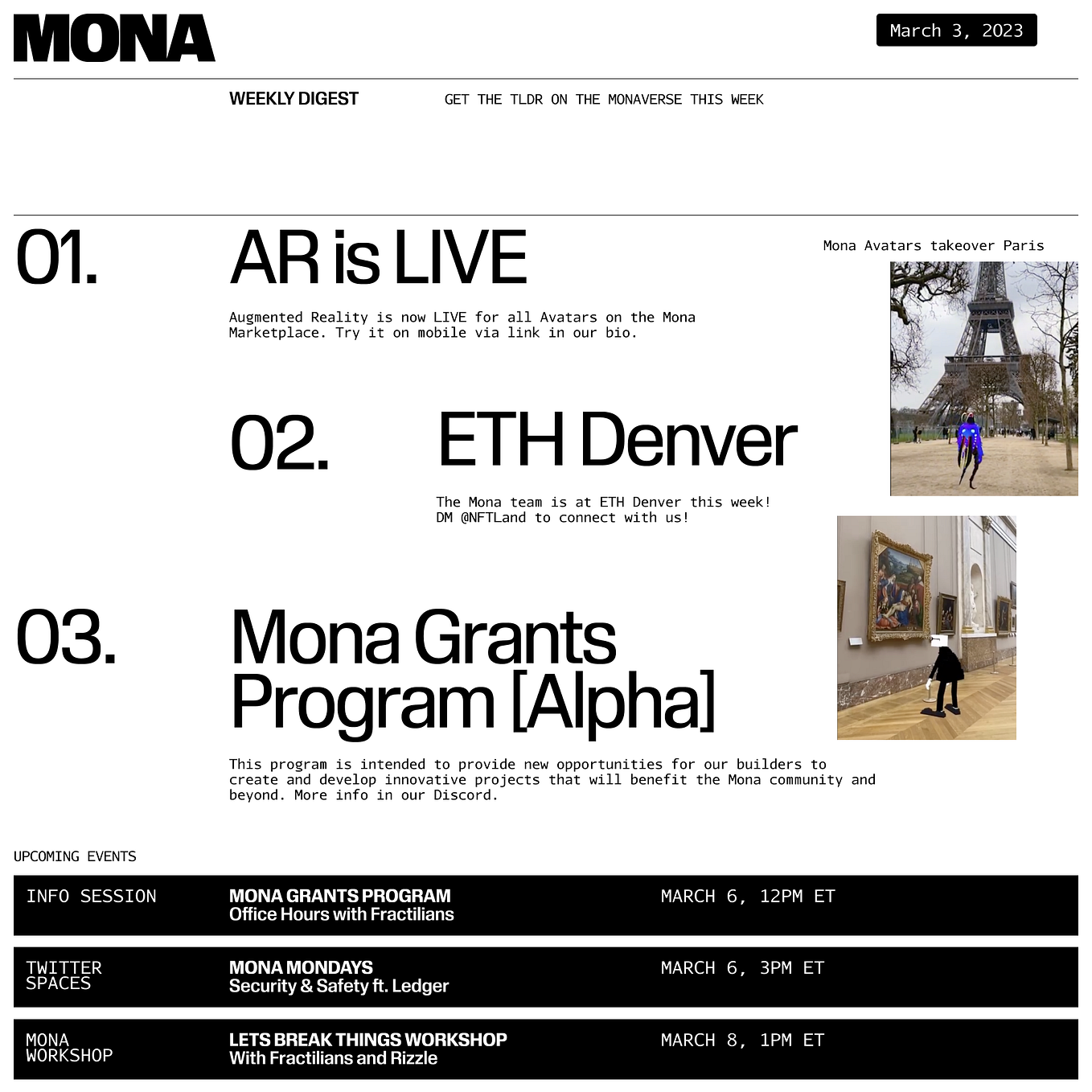 Mona Community Updates — 02.17.23 | by Mona | Medium
