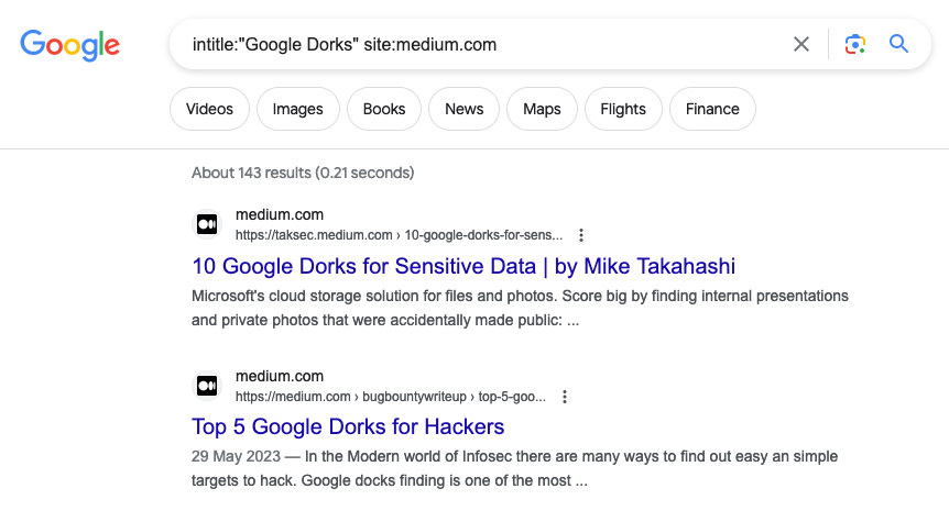 Google Dorks and How Hackers Use It | by Abhinav Pathak | CodeX | Medium