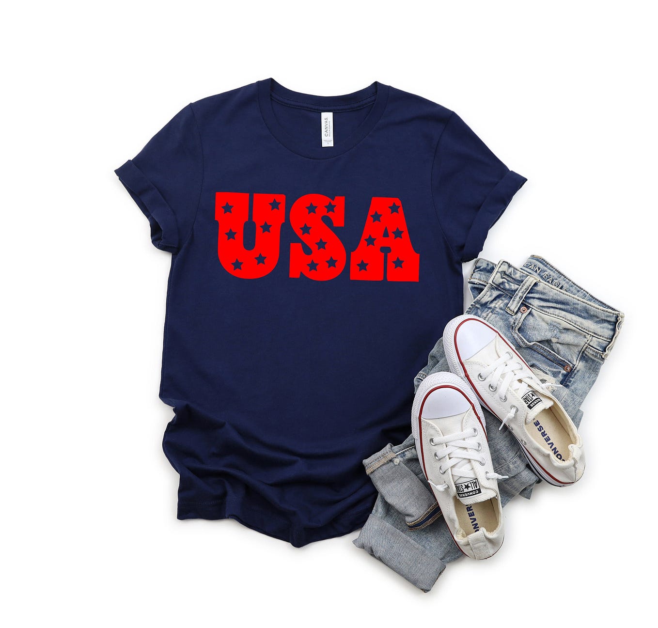 4th of July Nurse Shirt — Independence Day ICU Crew Shirt USA American ...