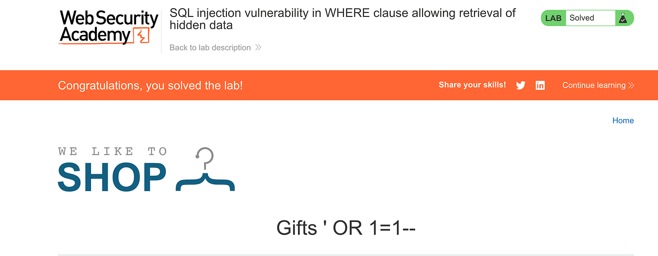 Information Disclosure in Error Messages | Port Swigger Academy | by ...