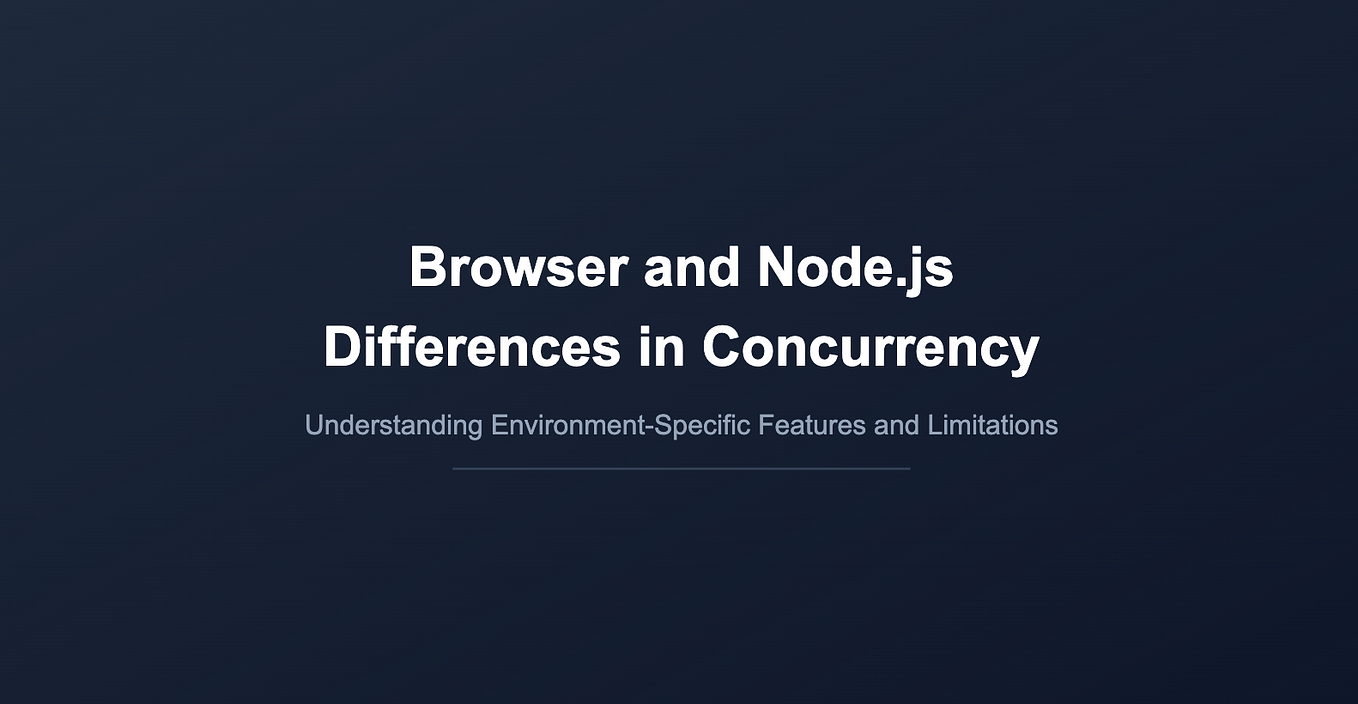 A Brief Guide on Worker Threads in Node.js | JavaScript in Plain English