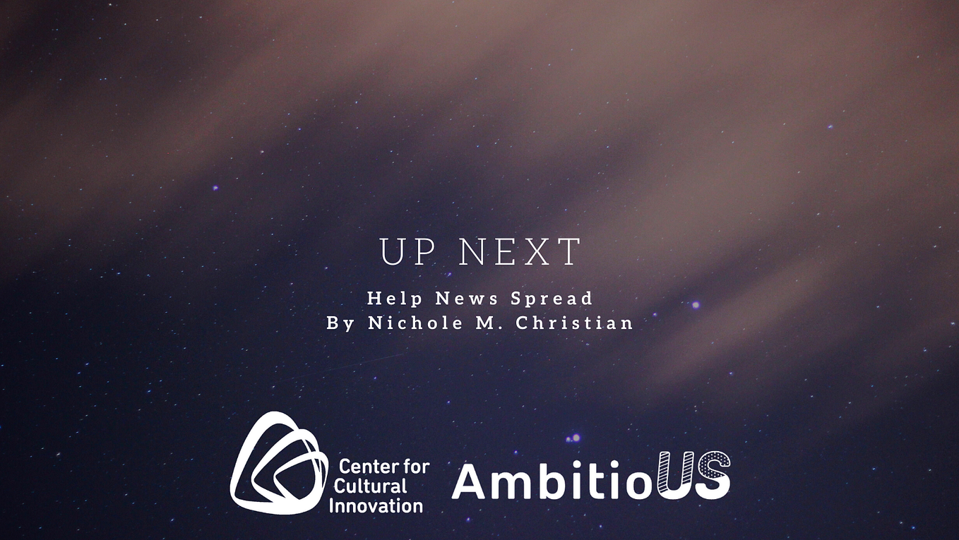 New Fellow Joins the Fold. By Nichole M. Christian, Narrative… | by CCI_AmbitioUS | Aug, 2023 ...