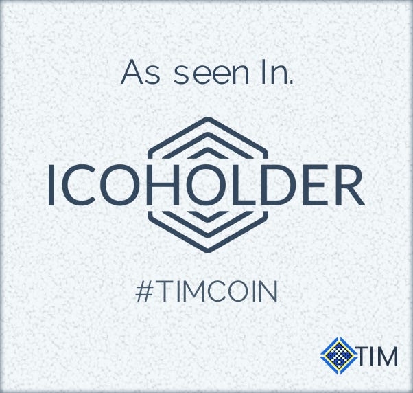 All About ICO — TIM. Why should you invest in ICO? | by Chetan R. Morajkar | Medium