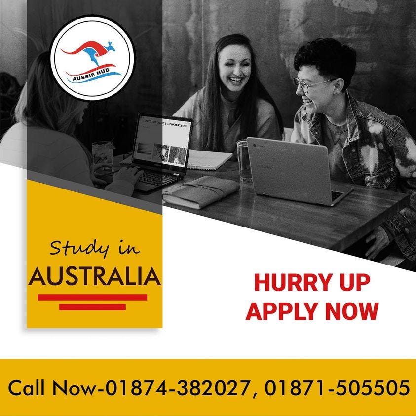 Get the amazing Student Visa Consultant in Punjab - Aussie Hub - Medium