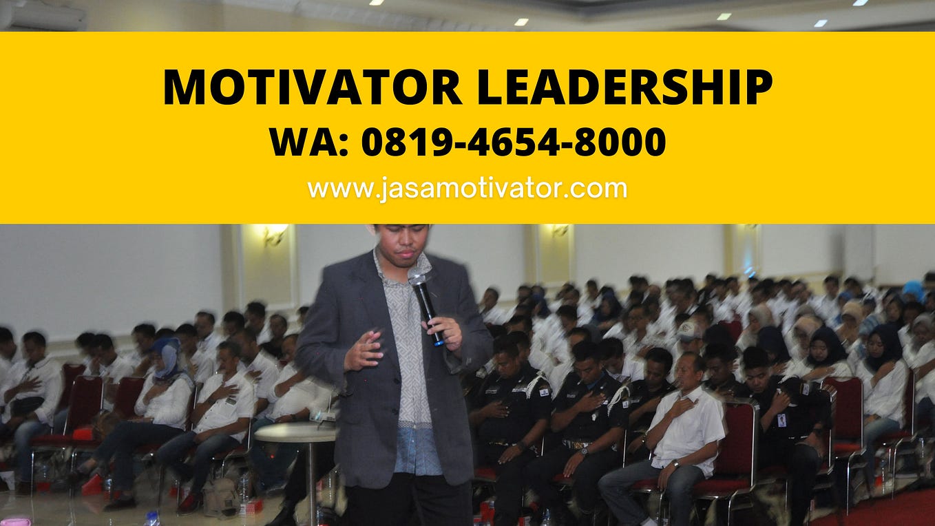 Motivator Bekasi, Motivator Bekasi Jos!!! (WA;0819–4654–8000) | by ...