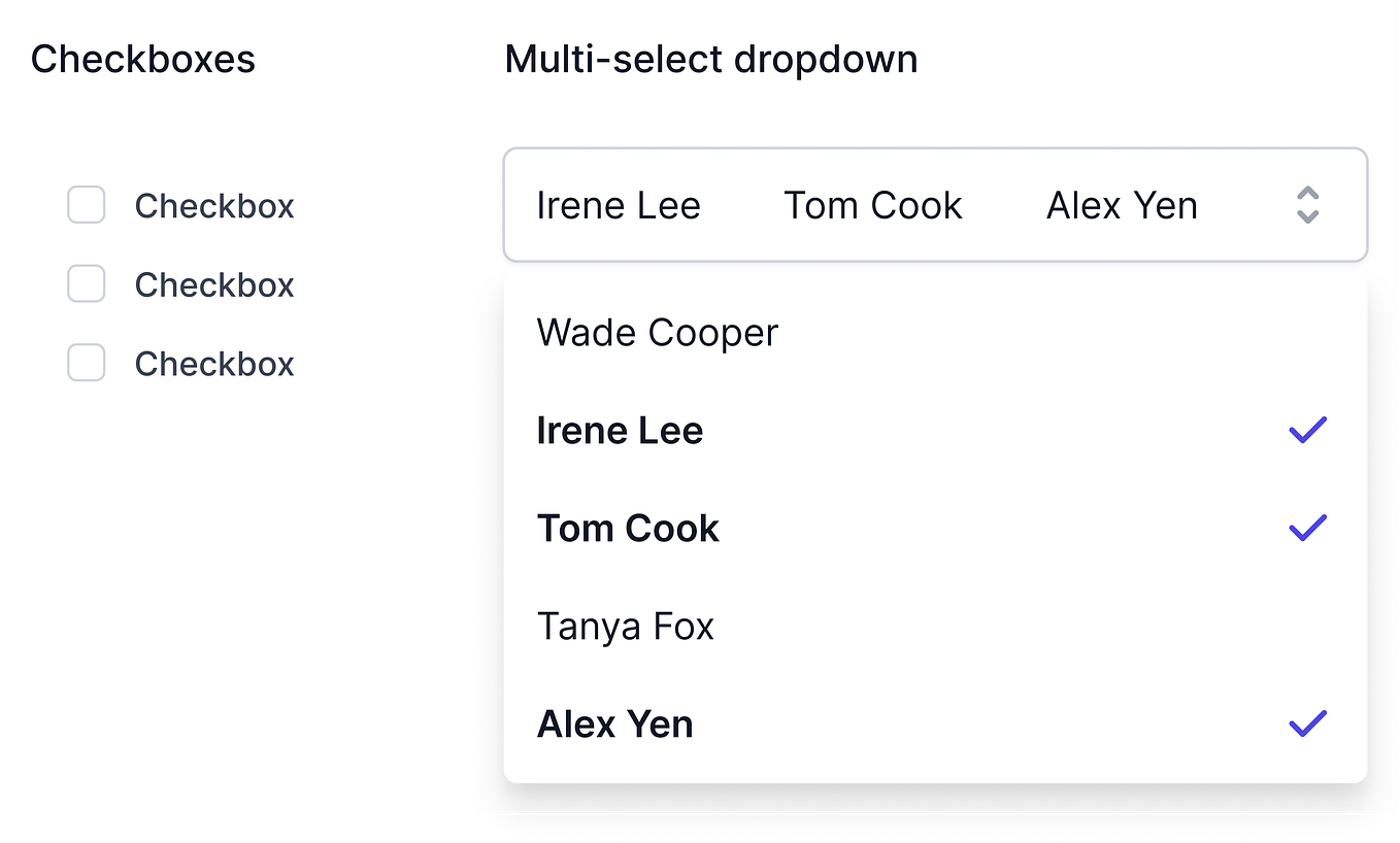 The ultimate guide for selection controls in UX design | by Jing ...
