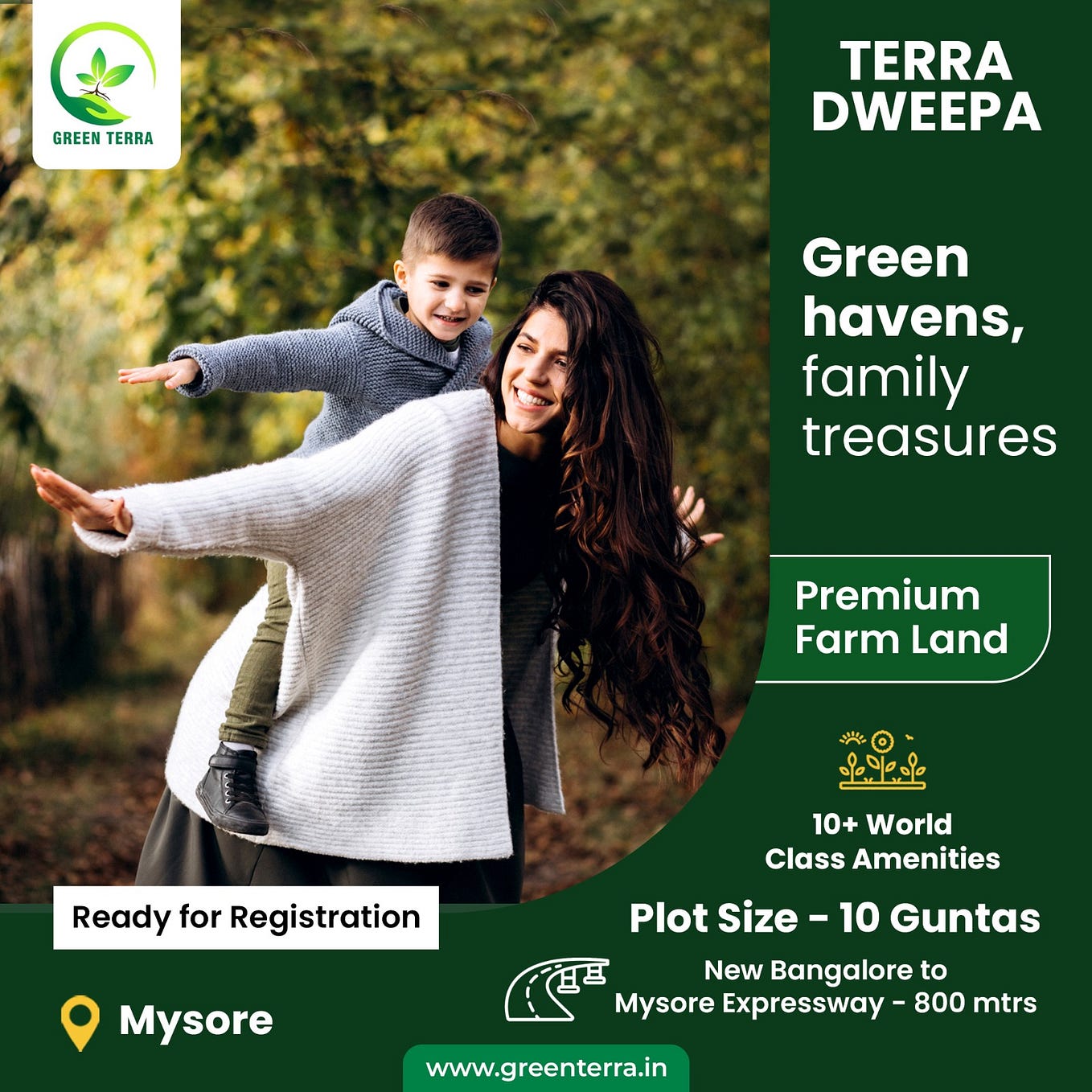 Green Terra: Unveiling a Prestigious Farm Land Project in Mysore | by ...
