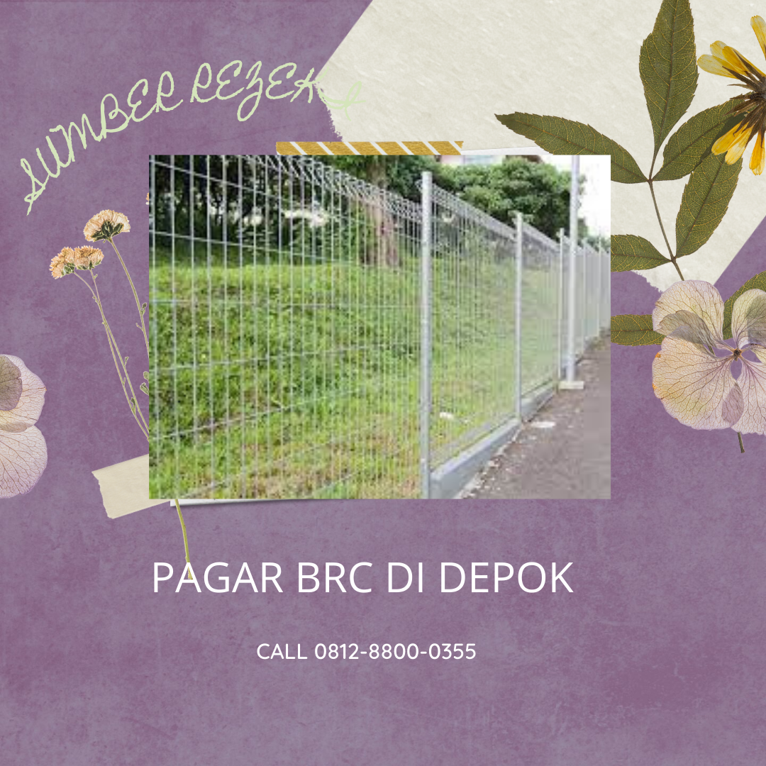 HARGA PAGAR BRC TERMURAH, Call 0812–8800–0355, Pagar Besi Sederhana ...