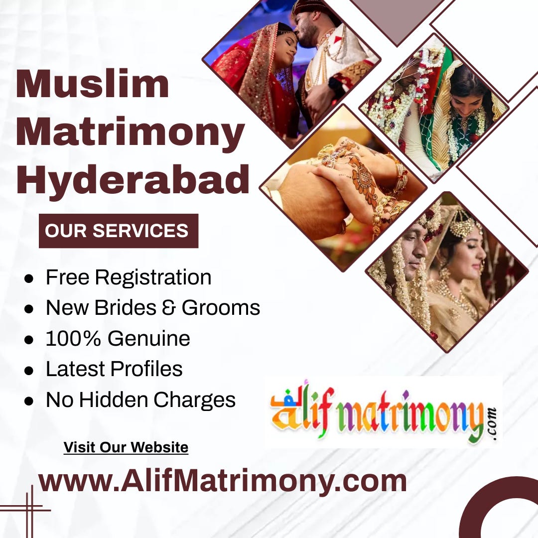 Muslim Matrimony Hyderabad. Muslim matrimony Hyderabad sites make… | by ...