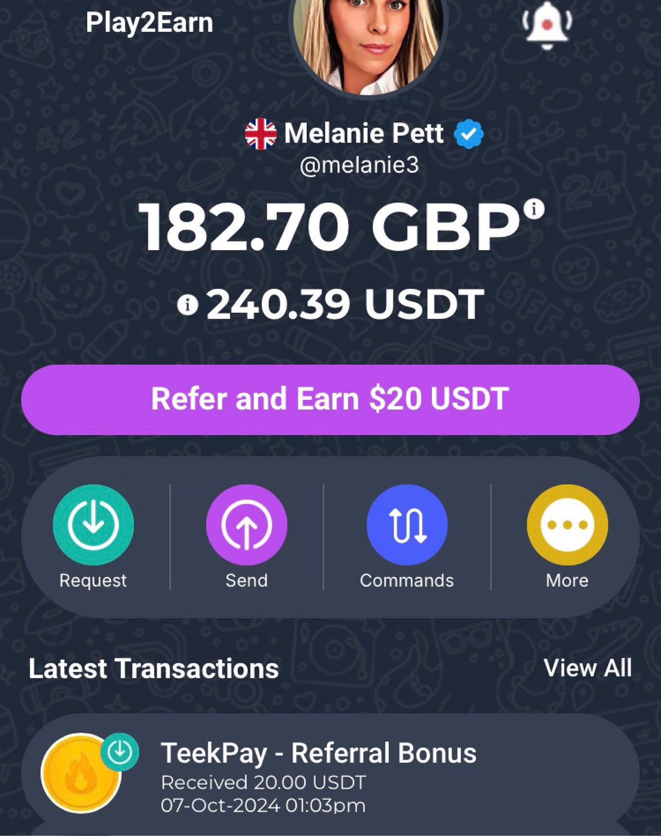 New referral!! Program - Melanie Pett - Medium