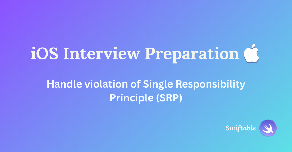 Why you should care about SOLID Principles? | by Rajesh Budhiraja | Swiftable | Aug, 2024 | Medium