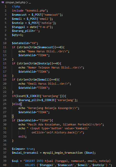 STRUKTUR KONTROL (Membuat script program PHP untuk pemecahan masalah ...