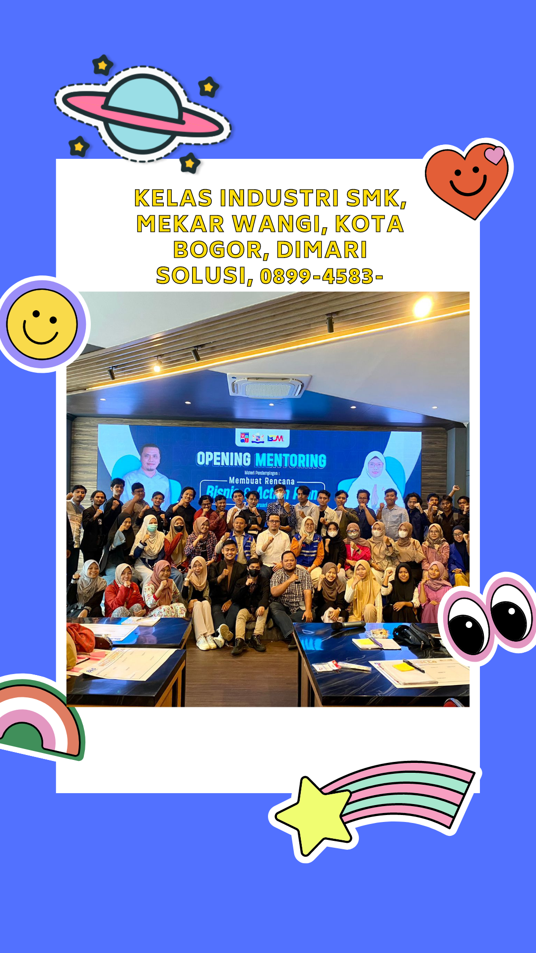 Kelas Industri SMK, Cipaku Empang, Kota Bogor, Dimari Solusi, 0899-4583 ...